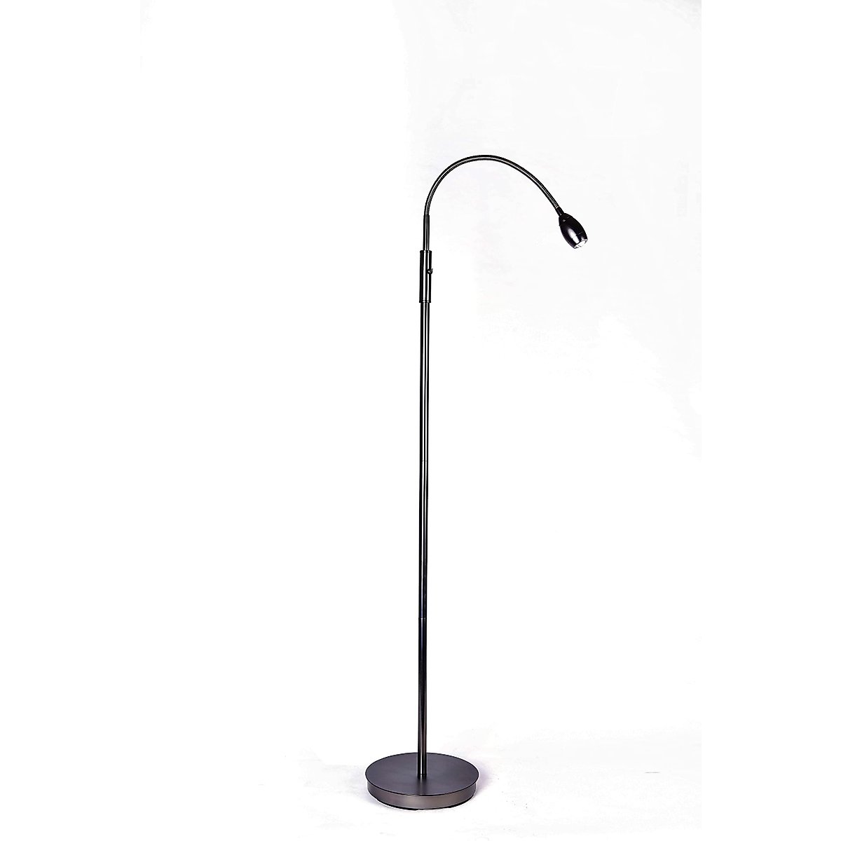 daylight24 Patented Focus Adjustable LED Beam Floor Lamp with Gooseneck for Reading, Crafting or Hobby