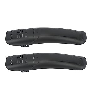 Mountain Bike Fender Set, High Bending Strength Bike Mud Guards 2PCS Windproof Design Lengthened High Strength for Outdoor