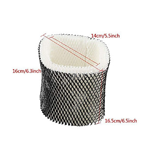 Podoy HWF62 Humidifier Filter Compatible Holmes HM1300 SCM1100 HM1761 HWF-62 Filter Replacement (2 Pack)