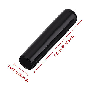 eBoot Black Rubber Pourer Cap Liquor Bottle Pourer Cover Dispenser Spout Dust Covers (48)