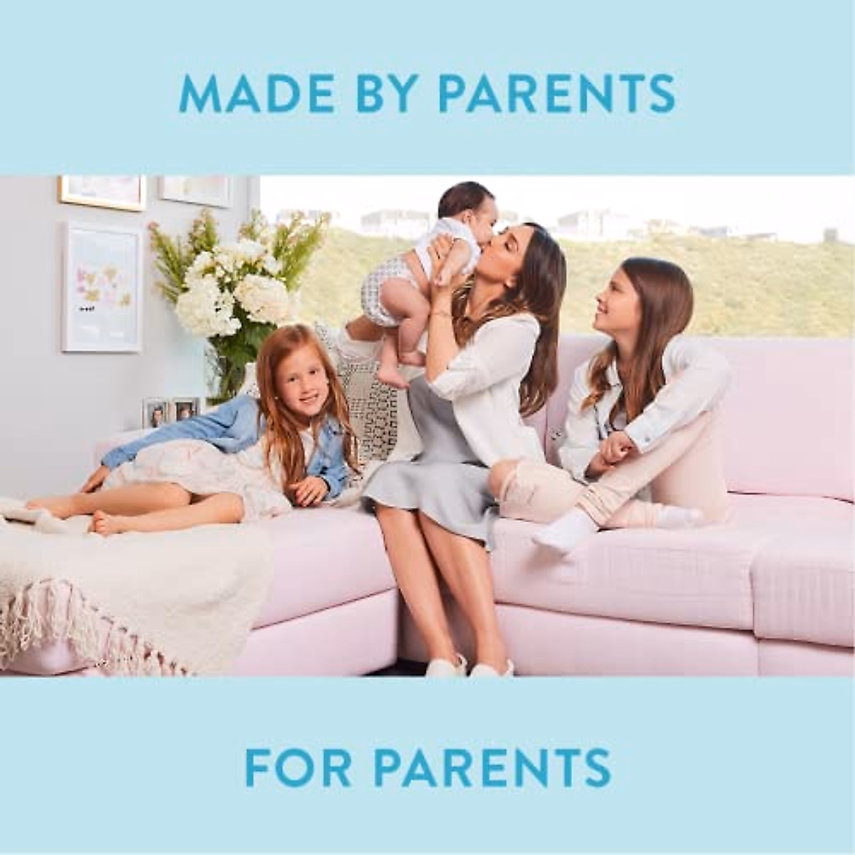 The Honest Company Clean Conscious Diapers | Plant-Based, Sustainable | Wild Thang + Rose Blossom | Club Box, Size 4 (22-37 lbs), 30 Count(Pack of 2)