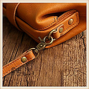 Kemstone Real Leather Small Crossbody Shoulder Bag for Women,Cellphone Bags Card Holder Wallet Purse and Handbags