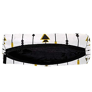 Tribal Arrows Pattern Pencil Bag Pen Case Stationary Case Pencil Pouch Desk Organizer Makeup Cosmetic Bag for School Office