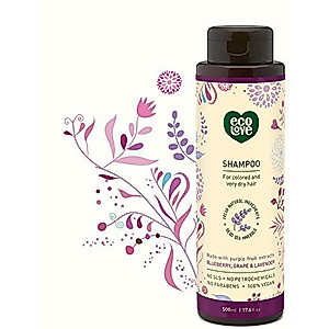 ecoLove - Natural Shampoo, Conditioner & Moisturizing Body Wash, With Organic Lavender Extract - No SLS or Parabens - Vegan and Cruelty-Free