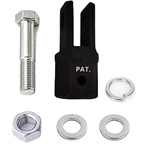 1/2" Scissor Jack Adapter Drill Adapter for Use with 1/2 Inch Drive/Impact Drills/Ratchet or Standard Drive Sockets or 13/16 Inch Lug Wrench/Tire Iron Make Your Scissor Jacks Lifting Easier (1)