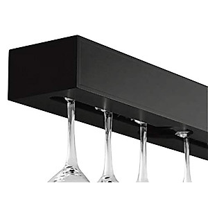 Kiera Grace Retro Wine-Racks, 15 lbs, Black