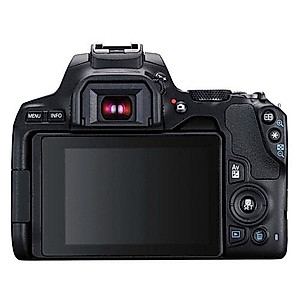 Canon EOS 250D (Rebel SL3) DSLR Camera with 18-55mm f/3.5-5.6 III Zoom Lens & 75-300mm III Lens Bundle + 64GB Memory, Case, Tripod, Filters and More