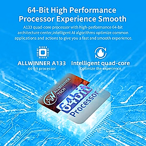 TECLAST Tablet 10 inch Android 12 Tablets, P25T 3GB RAM+64GB ROM(TF 1TB), Wi-Fi 6 Tablet PC, 1.8Ghz 4-core CPU, 2.4G/5G WiFi, 800x1280 FHD IPS, Bluetooth 5.0, Dual Cameras, 6000 mAh, Stereo