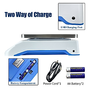 Sutekus 0.04oz to 55lbs Digital Scales Weigh Scale Kitchen Scale Precise Cooking Scale Multifunction Scales for Kitchen Home Postal