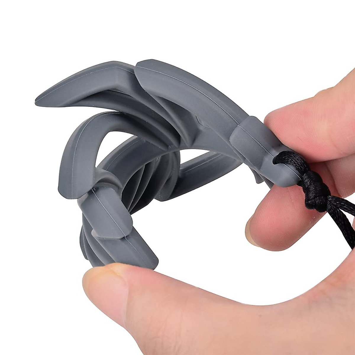 Chewing Necklace Made of Soft Silicone,Sensory Chew Necklaces for Adults Kids Boys and Girls - Pure Silicone,Daily Wear Chewable Necklace for Toddlers/Teenagers/Students,Oral Motor Chewy Tools