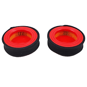 JZGRDN 2PK Air Filter 490-200-M057 951-14628 751-14628 16199 Compatible with MTD Yard Machines 11A-02SB700 11A-B0SD731 Mower 25B-55SD799 Edger Troy-Bilt 5T65RU 5T65RUA 5T65VUA 1T65DT 140cc Engines