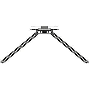 Logitech 952-000041 TV Video Mounting Bar, 1.3", Black