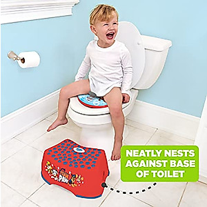 Ginsey PAW Patrol Team Paw Step N Glow Step Stool - Light Up Step Stool