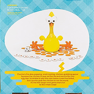 Big G Creative: Cluckle Free Range Word Game, 2-6 Players, Ages 7+, 15 Minute Gameplay, Multi