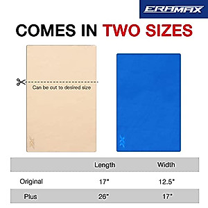 Eramax Super Value 4 Pack Professional Shammy Towel for Car (2XL and 2 Mini Chamois Cloth for Car Drying) Super Absorbent Car Drying Towel, Car Chamois and Boat Towel