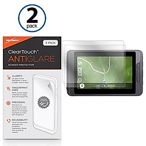 BoxWave Screen Protector Compatible With Magellan eXplorist TRX7 - ClearTouch Anti-Glare (2-Pack), Anti-Fingerprint Matte Film Skin for Magellan eXplorist TRX7