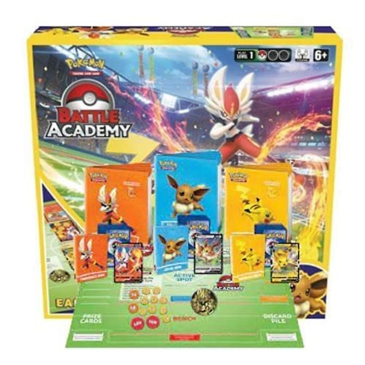 Pokemon TCG #80906 Battle Academy 2022 Deck Set - (3 Decks) 180 Total Cards
