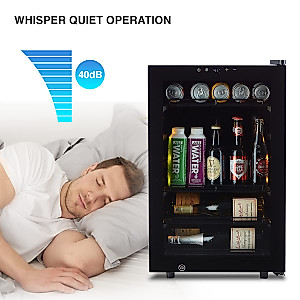 Smith & Hanks 80 Can Freestanding Beverage Cooler