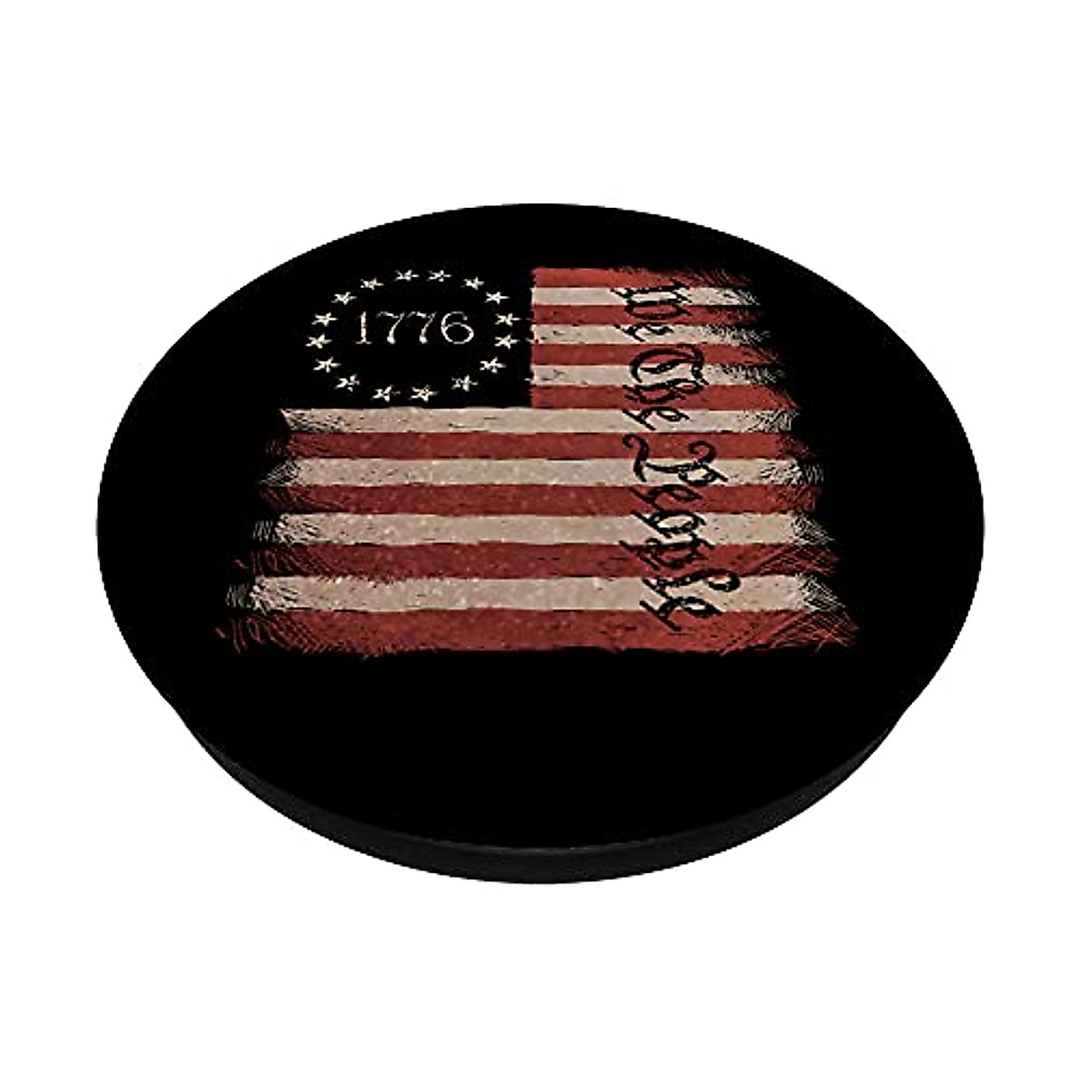 1776 We The People Patriotic American Constitution PopSockets Swappable PopGrip