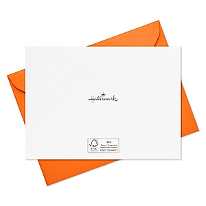 Hallmark Pink Thank You Notes (40 Blank Cards with Envelopes) for Bridal Showers, Birthdays, Graduations