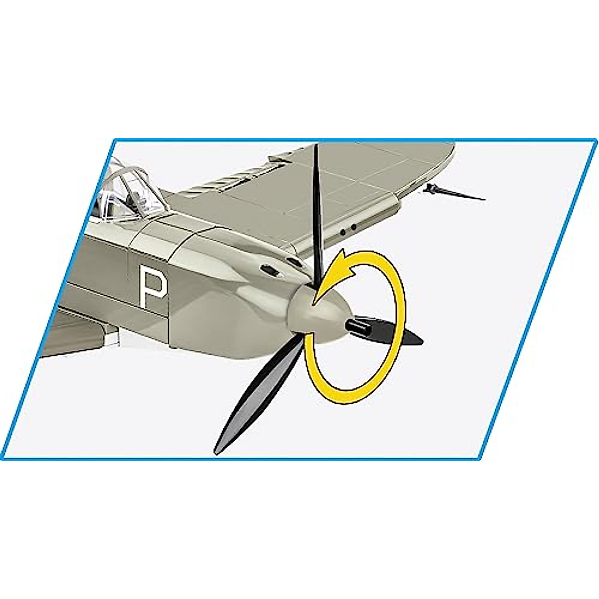 COBI Historical Collection WWII Bell® P-39D AIRACOBRA® Aircraft