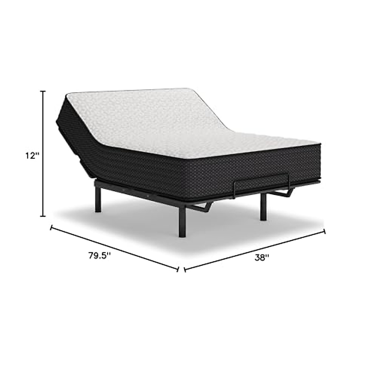 Signature Design by Ashley Limited Edition Firm 12 Inch Hybrid Mattress with Gel Memory Foam and Edge Support for Cool Sleep and Pressure Relief, Twin XL