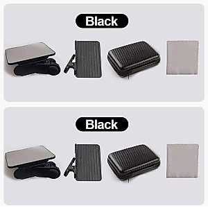 2024 Creativity Smartphone Camera Mirror Reflection Clip Kit, Adjustable Phone Camera Mirror, Mobile Phone Reflection Camera Clip Selfie Reflector for Photographers and Beginner (2Pcs-Mix)