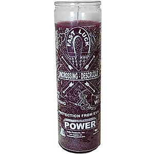 INDIO Uncrossing Purple Candle - Silkscreen 1 Color 7 Day