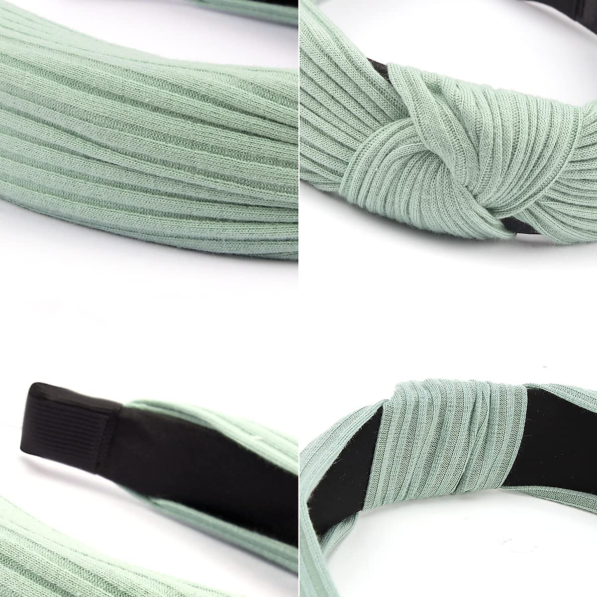 Jaciya Headbands for Women Girls Knotted Headband for Women 10 Pcs Womens Headbands Wide Turban Head Band Hair Accessories for Women