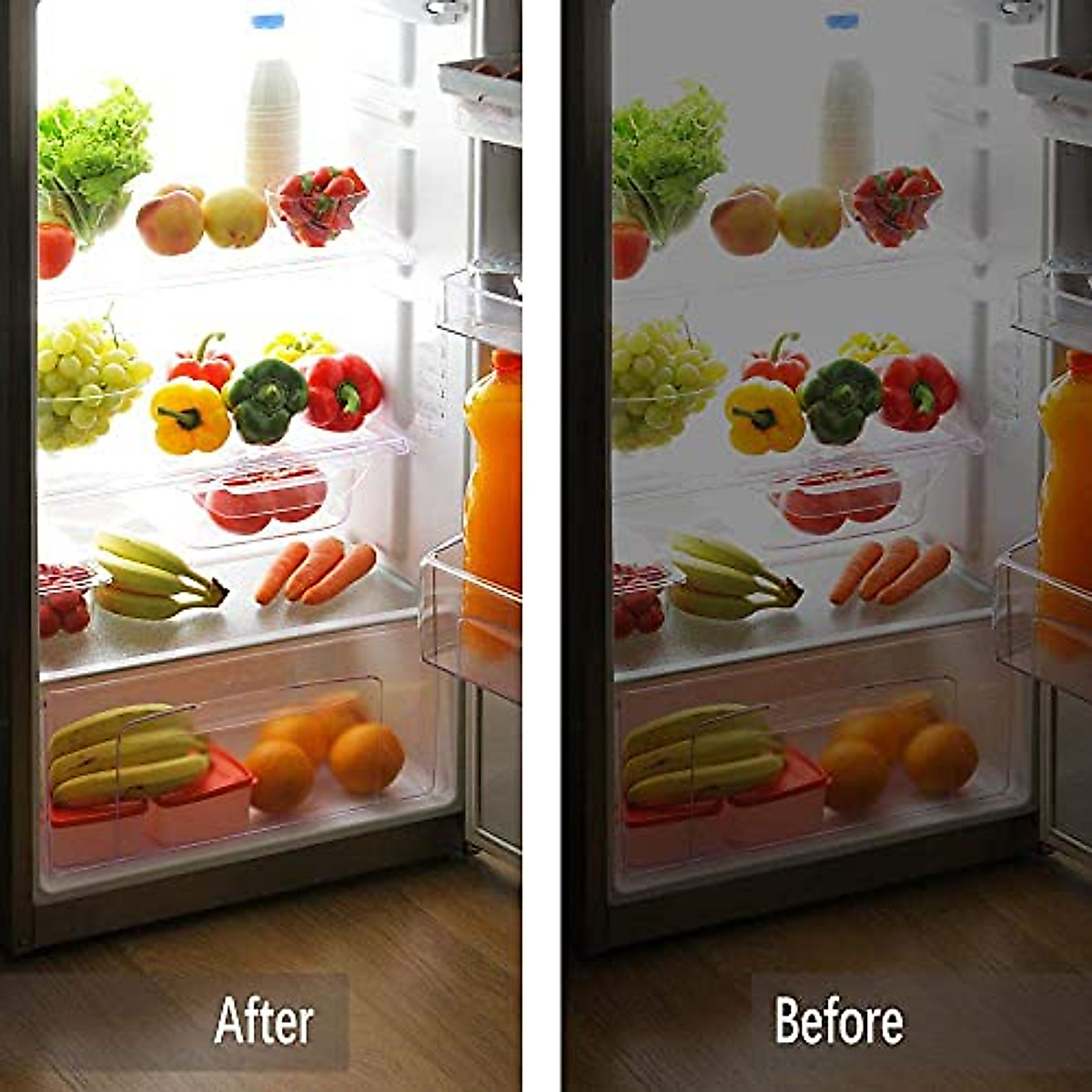 ProPOW LED Refrigerator Light Bulb, 120V A15 Fridge Bulbs 5 Watt White 5000K E26 Medium Base, Energy Saving Ceiling Home Lighting, Not-Dim, 2 Pack