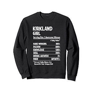 Kirkland Girl Sweatshirt