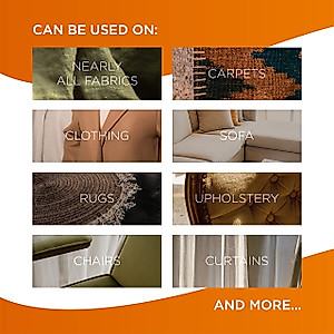 Nordicare Fabric & Carpet Stain Remover Spray 16.9 oz - Spot & Stain Remover, Upholstery Cleaner, Fabric Cleaner for all Type of Fabrics, Textiles, Carpet, Cloth, Rugs, Chairs, Sofas-Made in Denmark