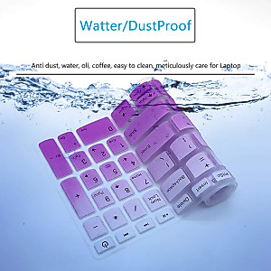 Keyboard Cover for Lenovo IdeaPad 15.6" 320 330 330s 340s 520 720s 130 S145 L340 S340 |2019 2018 New Lenovo IdeaPad 15.6" |Lenovo IdeaPad 320 330 17.3" | 15.6" Lenovo V330 V130-GPurlple