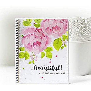 CrafTreat Layered Flower Stencils for Painting on Wood, Canvas, Paper, Fabric, Floor, Wall and Tile - Rose - 6x6 Inches - Reusable DIY Art and Craft Rose Stencils for Painting Flowers Rose Stencil