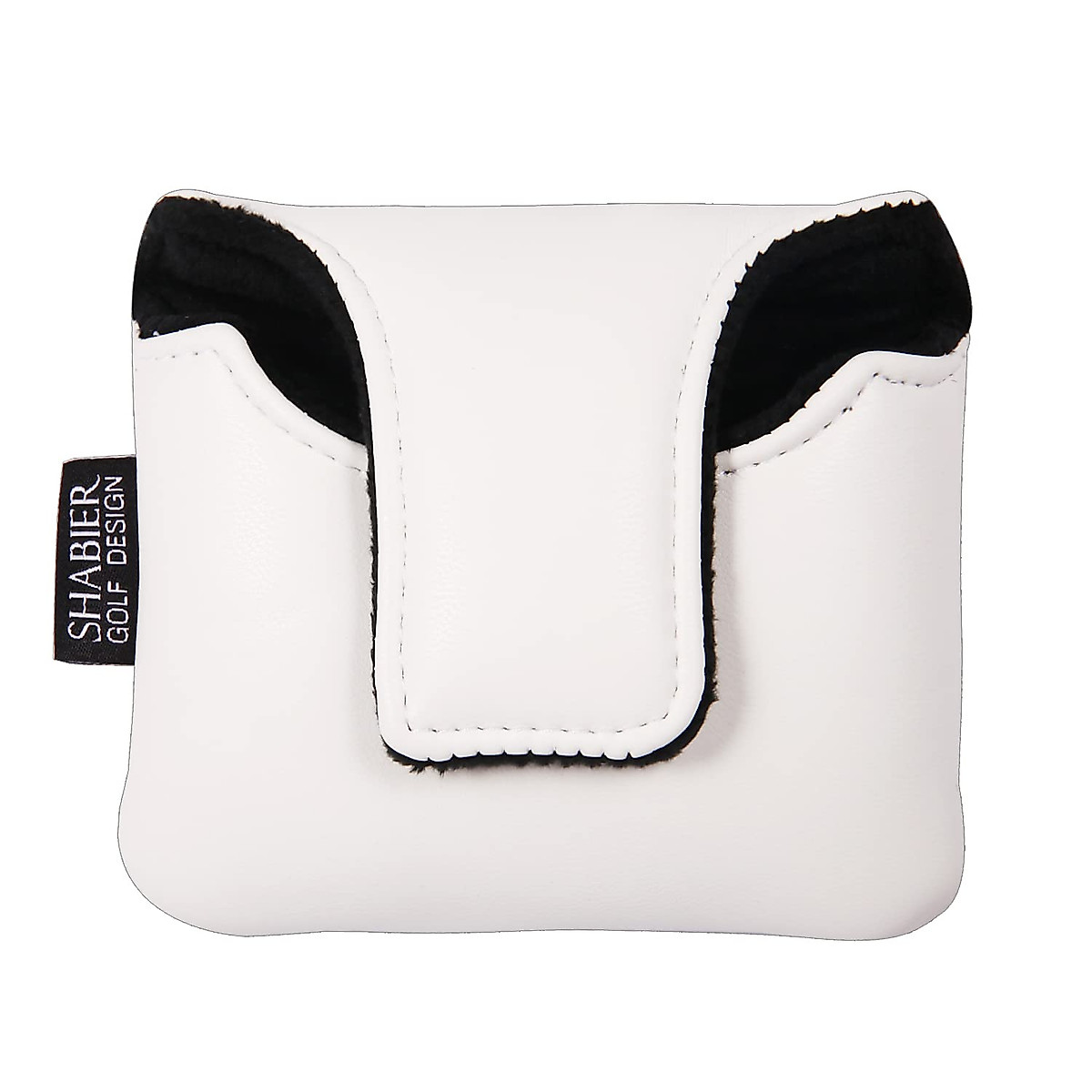 Golf large mallet headcover for Taylormade MySpider X Putter, MySpider Tour putter (Brown bear)