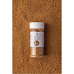 India Tree Sugar Vanilla, Organic, 6.3 Ounce