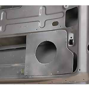 Design Engineering 050330 Boom Mat Speaker Baffles, 6.5" Round (Pack of 2), Black