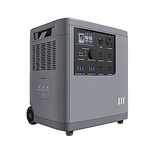 Mango Power E Home Backup & Portable Power Station, 3.5kWh Capacity & 3kW AC Output, CATL LFP Battery with 10-year Warranty, Fast Charging in 1.5 Hours, For Emergency/RV/Off-Grid, 30% IRS Tax Credit