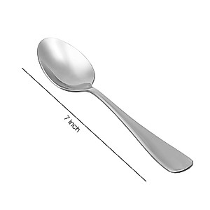 Religious Gift for Men | Jesus and Tea Spoon Gift for Mother Father | Tea Lover Gift Idea | Thanksgiving / Christmas Gift for Grandparents | Holiday Gift for Parents - 7 Inch Stainless Steel Spoon