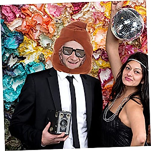 Abaodam 3 Sets Birthday Hat Kids Outfits Kids Tiara Browns Hat Xmas Poop Toys Kids Fruit Cap Christmas Stocking Stuffer Costume Accessory Decorative Poop Hat Party Poop Hat Keep Warm Child