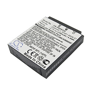 GYMSO Battery Replacement for Prima DS8330-1 DS-588, DS-8330, DS-8340, DS-8650, DS-888, DS-A350