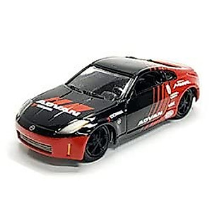 2004 350Z ADVAN Yokohama Johnny Lightning 50th Anniversary Limited Edition to 3,600 Pieces Worldwide 1/64 Diecast Model Car by Johnny Lightning JLCP7241