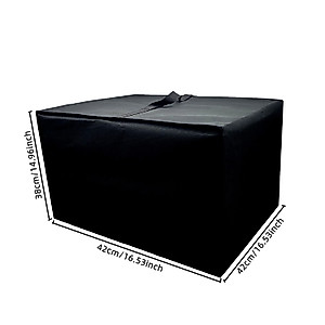 Wanty Heat-Resistant Waterproof Dust-Proof Nylon Fabric Dust Cover Case Protection for Ninja DZ201/Ninja FD401/Ninja AG301/Ninja FG551/Instant Vortex Plus 10 Quart Air Fryer