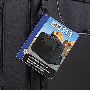 USA Gear PS4 Pro & PS3 Console Carrying Case Bag with Adjustable Shoulder Strap, Padded Interior & Multi-Function Storage Compartments Works with Playstation System & Gaming Accessories & More