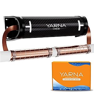 YARNA Capacitive Electronic Water Descaler System - Alternative No Salt Water Softener System for Whole House, Reduces The Effects of Limescale [Max 2" Pipe]