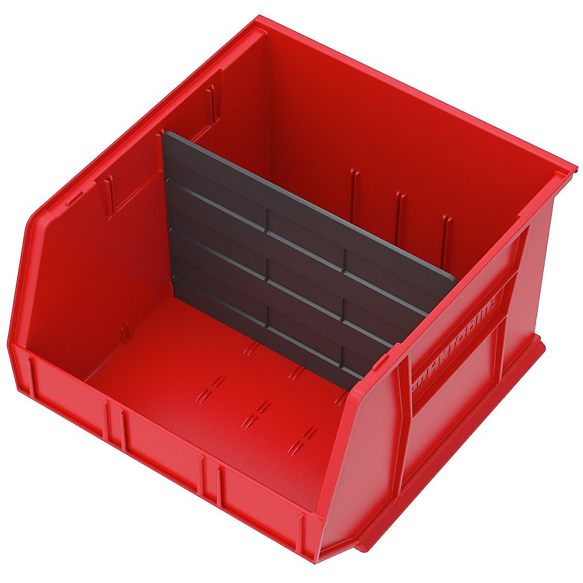 Akro-Mils 41270 Crosswise Width Plastic Divider for 30270 AkroBin Storage Bins, Black, (6-Pack)