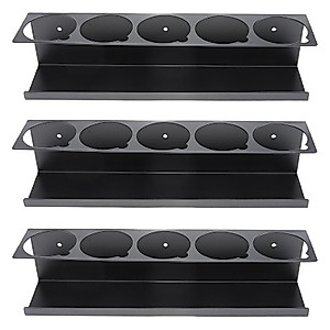 RealPlus Aerosol Spray Can Holder Rack Organizer, 5 Can Spray Bottle Holder Heavy-Duty Steel Wall Mounted for Garage and Workspace, Pack of 3
