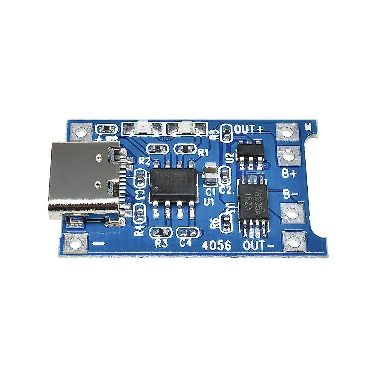 diymore 5pcs TP4056 Type-C USB 5V 1A Battery Charger Module Charging Board with Dual Protection Functions