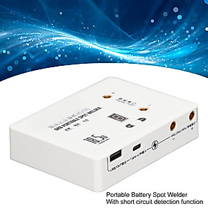 Repair Spot Welder, 8 Adjustable Output Power Spot Welding Machine Multifunctional 5000mAh Batteries for Electronics Repair