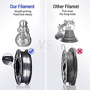 Silk PLA 3D Printer Filament 1.75mm Bundle,Shiny Silk Gold Silver White Red Metallic pla 3D Printing Filament 4 Pack Each Small Spool 0.25kg Multipack